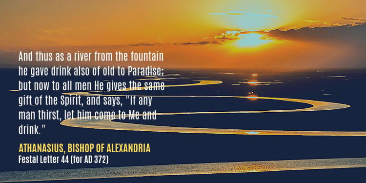 Athanasius, Festal Letter 44 Fragment – Scripture & Mission