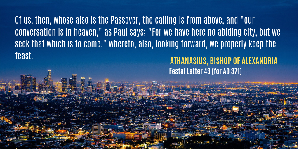 Athanasius, Festal Letter 43 Fragment – Scripture & Mission