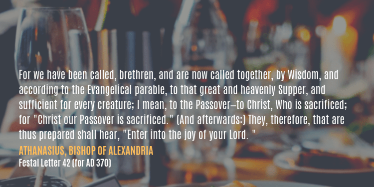 Athanasius, Festal Letter 42 Fragment – Scripture & Mission